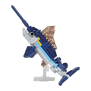 nanoblock - Sea Friends - Marlin, Collection Series Building Kit