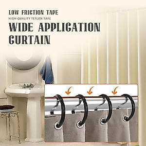 2 Rolls 1/2 Inch x 33 Feet Low Friction Tape,Drawer Slide Tape,Drawer Glide Tape,Squeak Resistant Tape,Abrasion Resistance Tape,Surface Protection Tape for Wood,Drawer,Cabinet,Curtain,Furniture,Brown