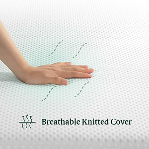 Full Size Mattress, 10 Inch Gel Memory Foam Bed Mattress in a Box for Soft Sleep & Pressure Relief, Breathable Bed Mattress with Medium Firm, CertiPUR-US Certified