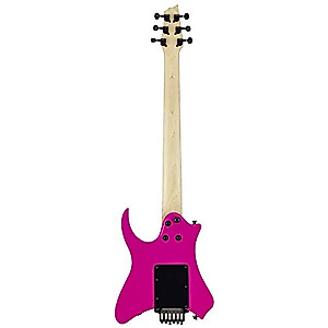 Traveler Guitar Electric Guitar 6 String Vaibrant Standard, Right, Hot Pink, (V88S HPKGMP)