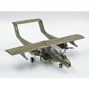 ICM Plastic Model Airplane Kit (48300) 242 pcs - Plastic Military Plane OV 10 Bronco Model Kit 1:48