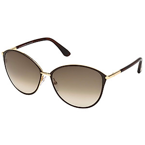 Tom Ford Sunglasses Women TF 320 Brown 28F Penelope 59mm