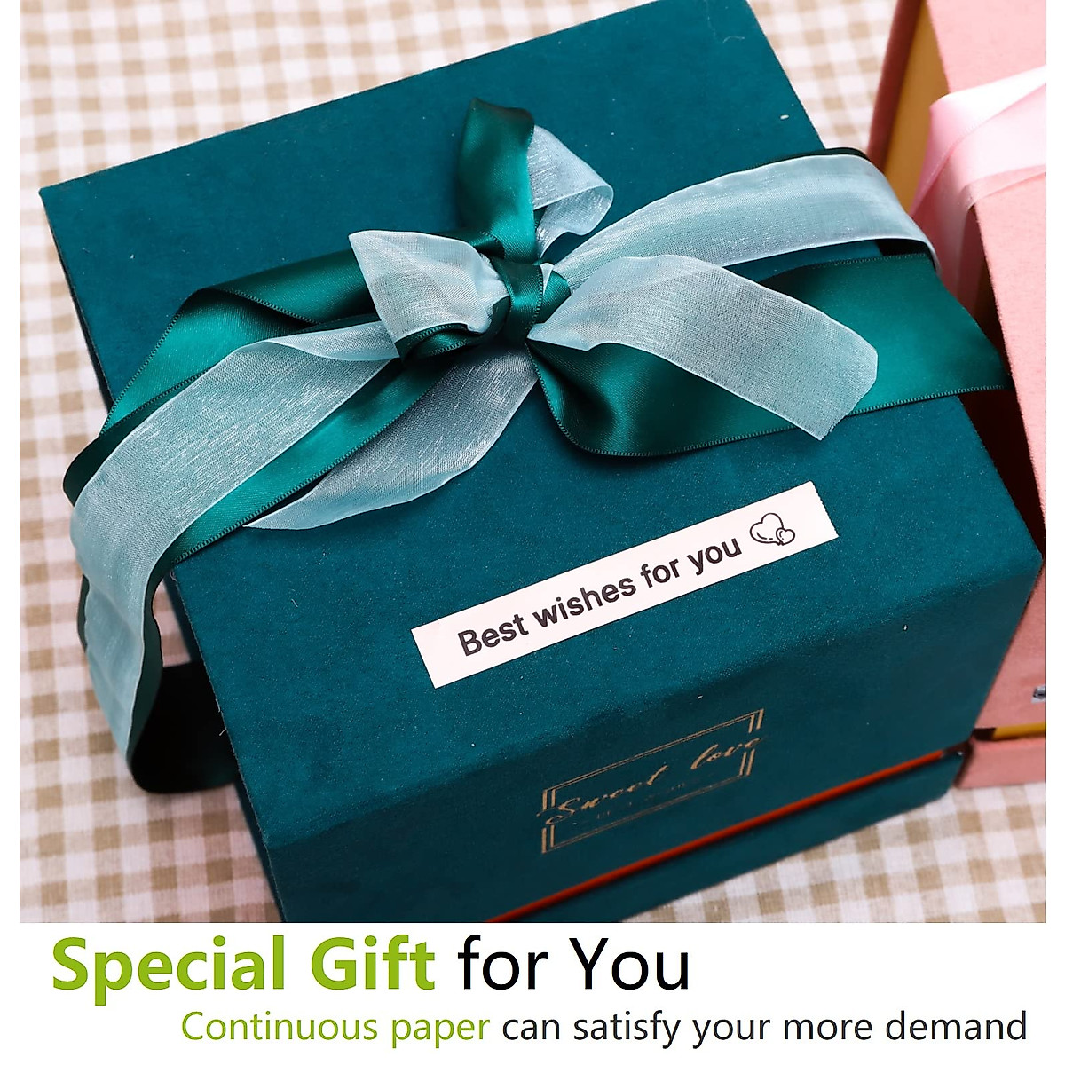 Phomemo Label Makers D35 Laberler, Bluetooth Portable Sticker Printer, D30 Label Maker 2023 Version,Support Pre-Cut/Continuous Paper,Home,Office Organization,Gift