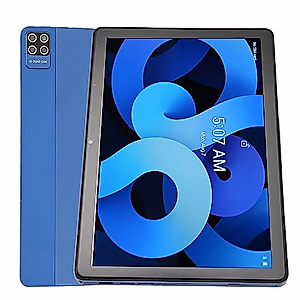 Haofy Tablet PC, 12GB RAM 512GB ROM MTK6762 Octa Core 10.1 Inch Tablet for Business and Entertainment (Blue)