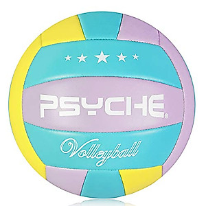 Wisdom Leaves Volleyball Official Size 5,Soft Volleyball for Indoor Outdoor Beach Park Games Play