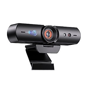 NexiGo HelloCam, 1080P Webcam with Windows Hello, True Privacy, Automatic Electronic Shutter, Computer Camera, Microphone, Facial Enhancement, HD USB Web Cam