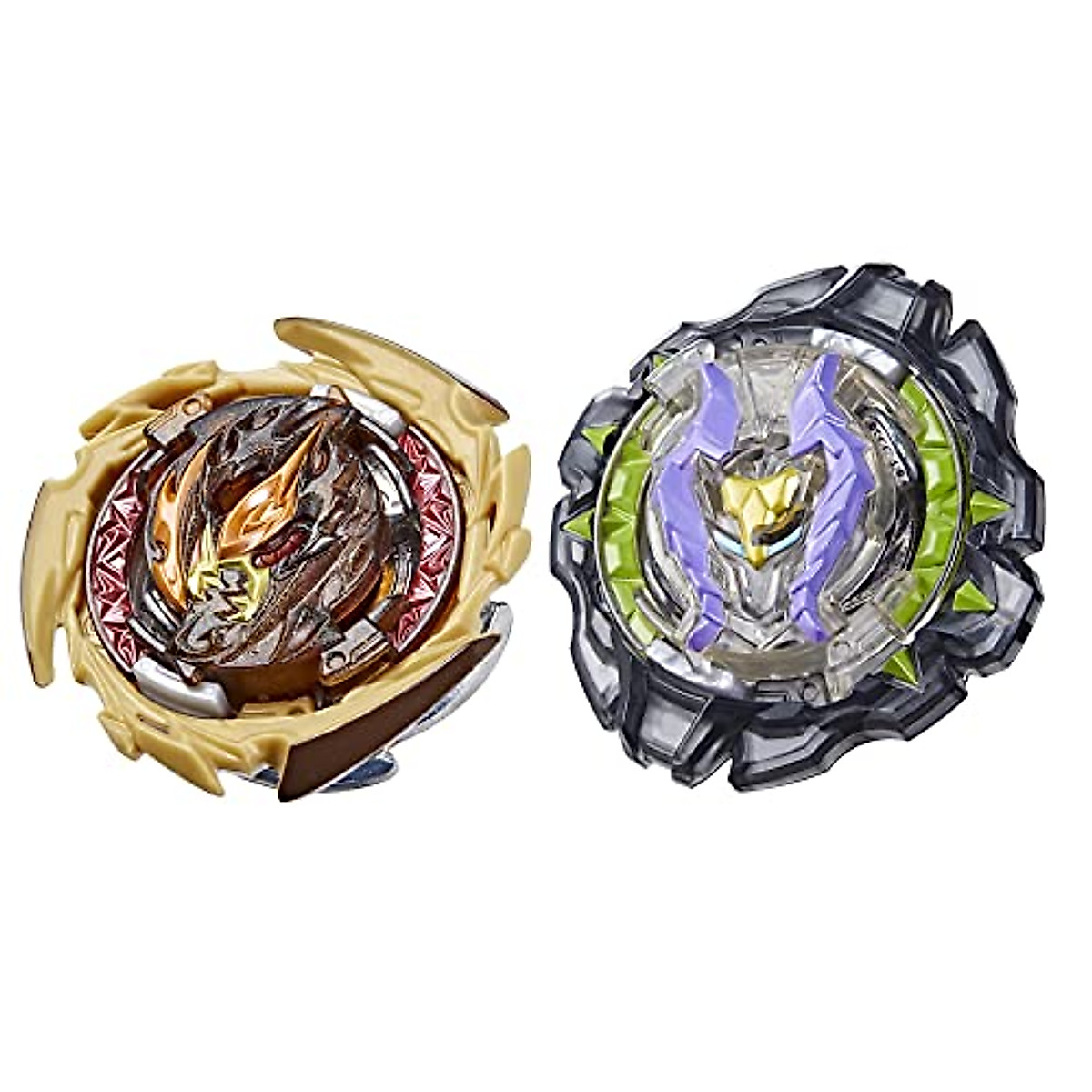 BEYBLADE Burst QuadDrive Destruction Ifritor I7 and Stone Nemesis N7 Spinning Top Dual Pack - 2 Battling Game Top Toy for Kids Ages 8 and Up