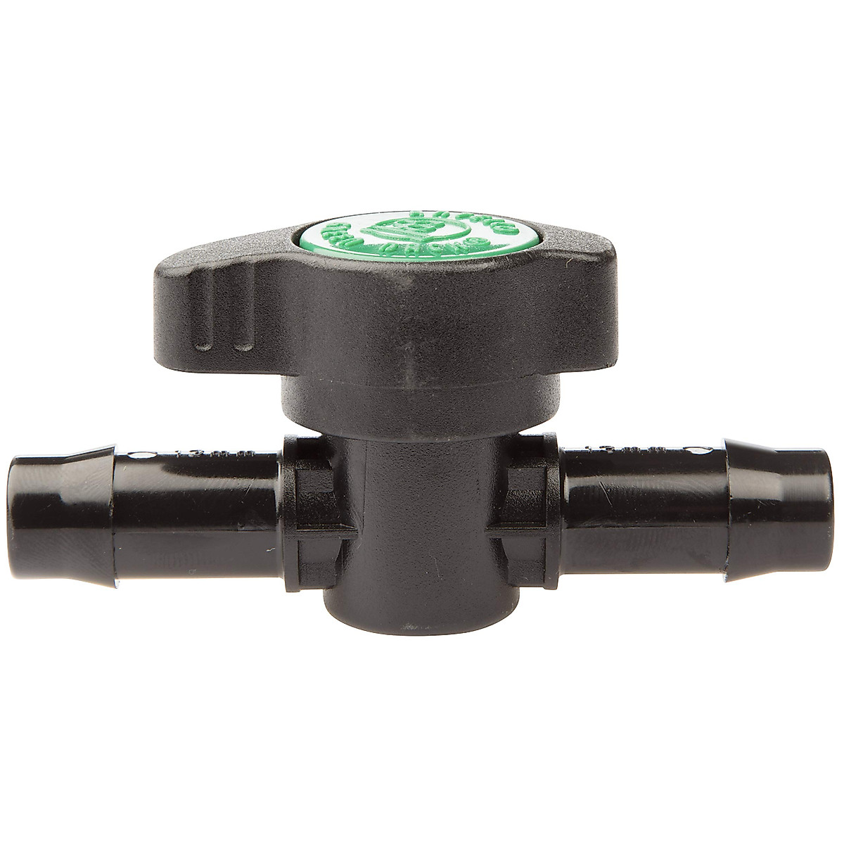 The Original Safety Siphon 1/2 Inch Barbed Shut Off Valve - Simple On and Off Operation w/O-rings to Prevent Leaking - Splice in Line for Easy Flow Control - Constructed from Wear-Resistant Plastic