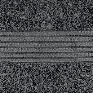 Utopia Towels 4 Piece Luxury Bath Towels Set, (27 x 54 Inches) 100% Ring Spun Cotton 600GSM, Lightweight and Highly Absorbent Quick Drying Towels for Bathroom, Gym, Spa, and Hotel (Grey)