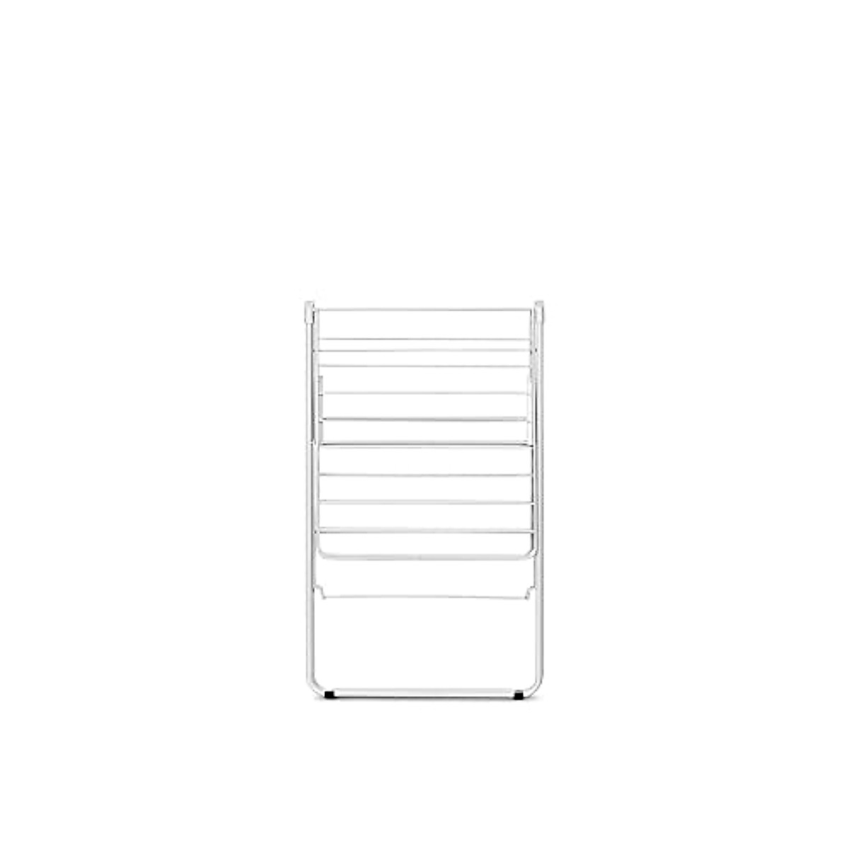Brabantia HangOn Laundry Drying Rack (20m / Fresh White) Compact, Foldaway, Adjustable Indoor Stainless Steel Clothes Horse