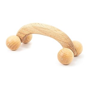 tuuli Accessories – Back Massager with Smooth Ball Rollers, Multi-Functional Back Roller, Neck Massager, Eases Muscle Tension and Supports Skin Health, Muscle Roller 7 x 3 inches