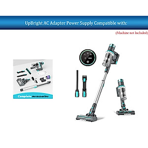 UpBright 31V AC/DC Adapter Compatible with Belife BVC-V11 BVCV11 V11 V 11 25.9V 2200mAh 2600mAh Li-ion Battery Lightweight Stick Cordless Vacuum Cleaner 31VDC 500mA 0.5A Power Supply Cord Charger PSU