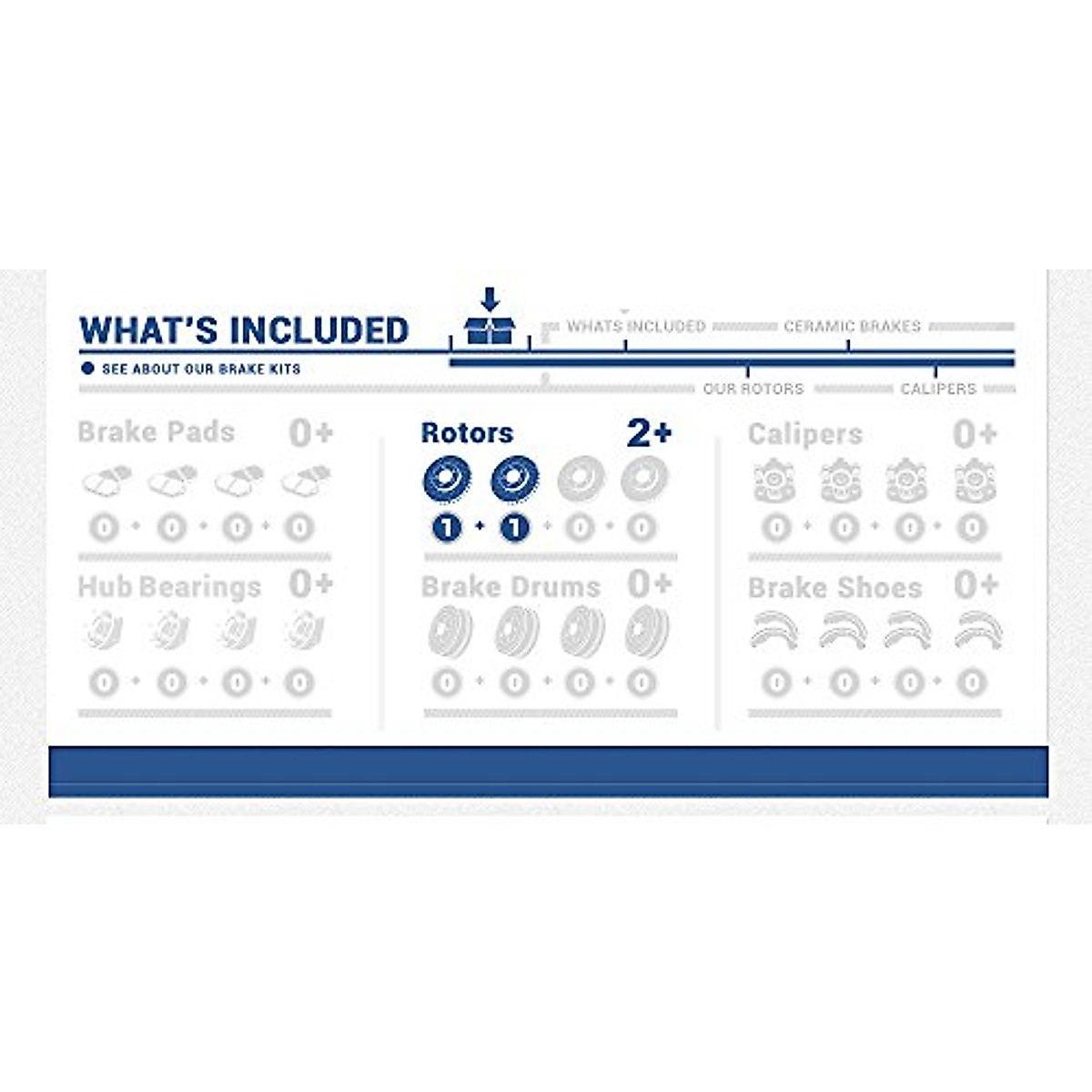 Callahan Front Brakes For 2005 2006 2007 2008 2009 2010 Ford F-250 F-350 4X4 4WD Drilled and Slotted Brake Rotors