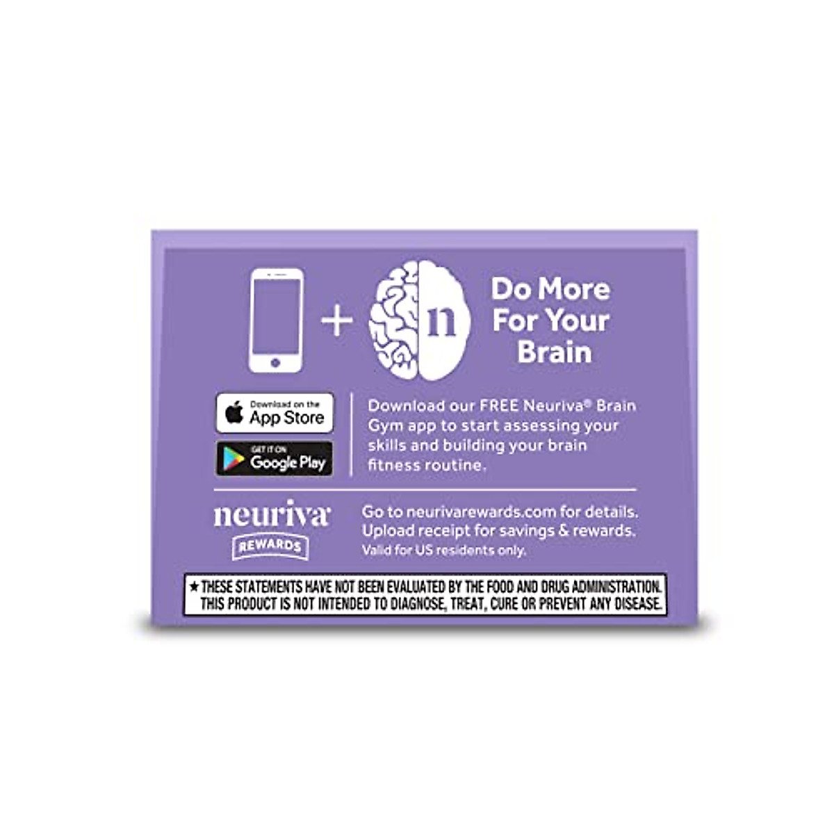 NEURIVA Destress Brain Supplement for Focus, Concentration & Accuracy with L-Theanine for Relaxation & Everyday Stress Reduction and Melon Concentrate to Help Fight Oxidative Stress, 30ct Capsules