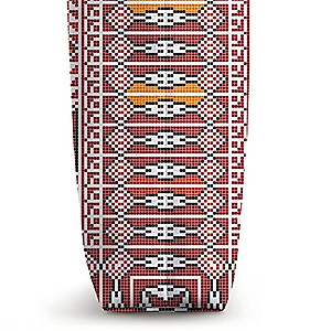 Palestinian Tatreez (Print) Chickpeas and Raisins Tatreez Tote Bag
