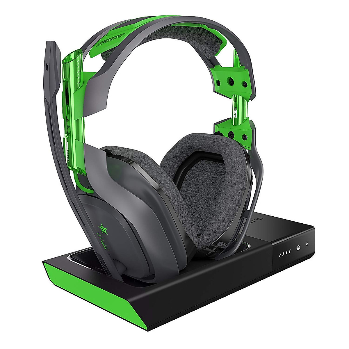ASTRO Gaming A50 Wireless Dolby Gaming Headset - Black/Green - Xbox One + PC (Renewed)
