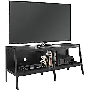 Ameriwood Home Altra Furniture Ladder Entertainment Center TV Stand, 60", Black