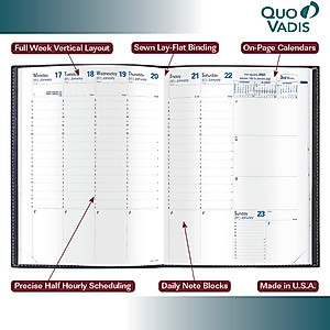 Quo Vadis 2023 Refill For Trinote Planner - Productivity Appointment Planner