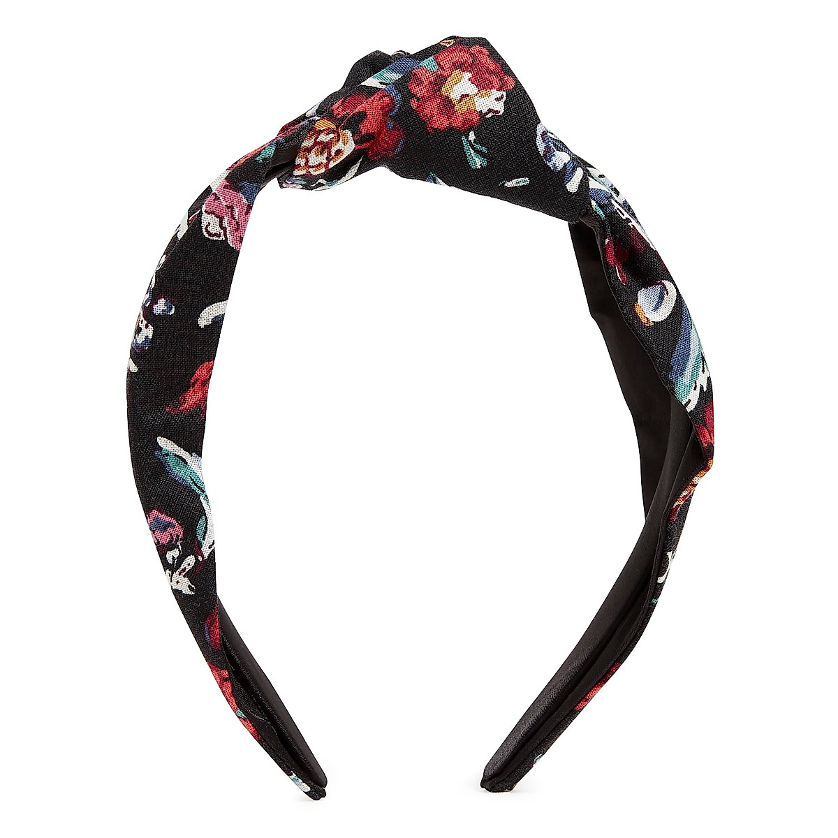 Vera Bradley Knotted Headband, Perennials Noir