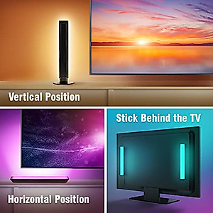Sengled WiFi Smart LED Light Bars, TV Ambient Backlights Works with Alexa & Google Assistant, Music Sync Kit Gaming Lights with APP Control, RGB Dimmable 12W Multi-Mode LED Play Light bar for Bedroom