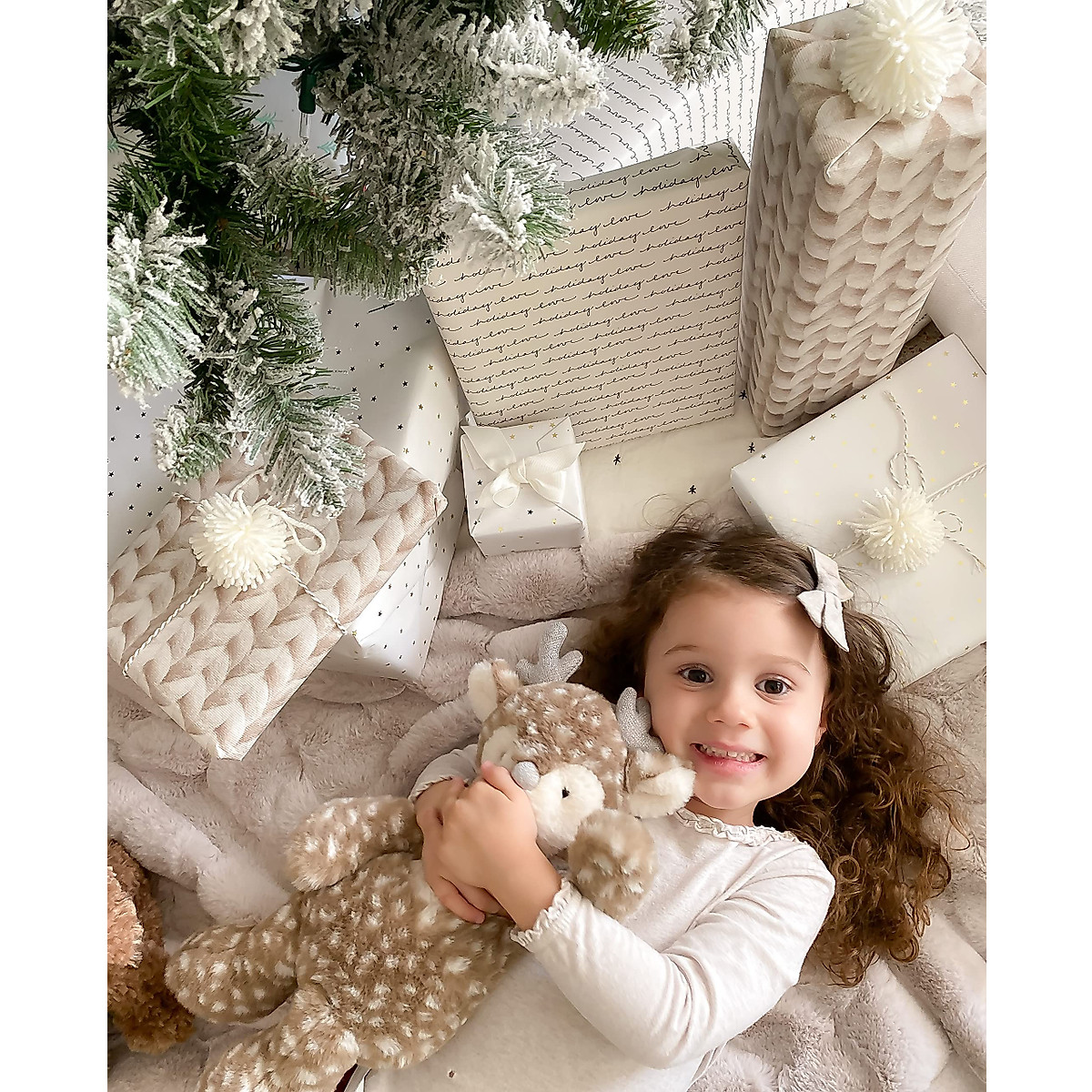 MON AMI Fiona The Fawn Stuffed Animal – 15”, Soft & Cuddly Stuffed Toy Animal for Little Girls/Boys, Great Gift for Kids of All Ages