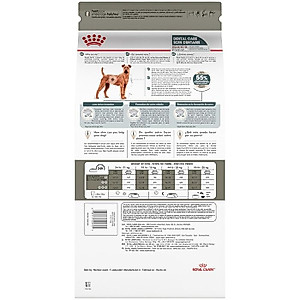 Royal Canin Medium Dog Dental Care Dry Dog Food, 28 lb bag