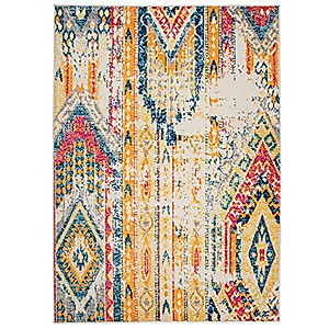 Rugshop Sky Collection Bohemian Area Rug 5' x 7' Multi