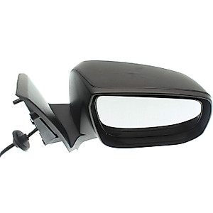 Kool Vue Driver & Passenger Side Power Non-Heated Mirrors for Chevrolet Colorado GMC Canyon 2015-2017 Without Blind Spot Monitor Paintable