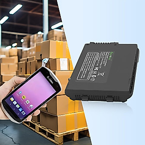 Eeyrnduy 4620mAh Barcode Scanner Battery for Motorola Symbol Zebra TC55 TC70 TC75 TC77 TC700H TC700K TC70X TC720L TC75X Barcode Scanner Replacement Battery BT-000318, BT-000318-01
