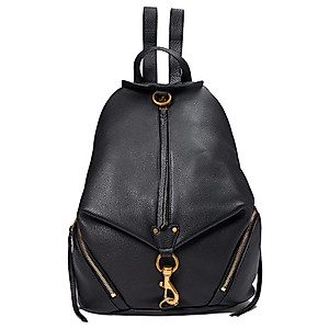 Rebecca Minkoff Jumbo Julian Backpack Black 1 One Size