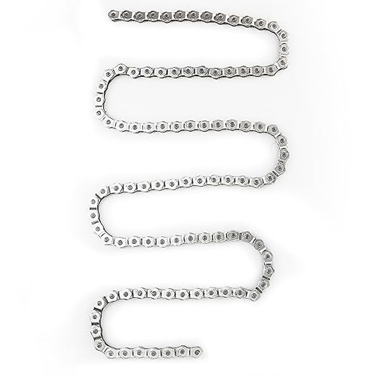 MAKELEN Half Link BMX Bike Chain 1/2 x 1/8 inch Professional BMX Chain 5000 Pond Tensile Force 1 Speed 100 Links