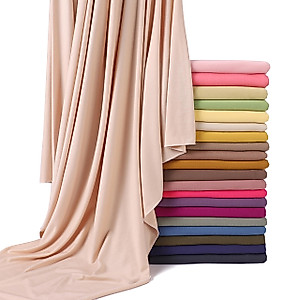 NOOR Elevate Your Elegance Luxe Jersey Hijab Trio - Soft, Breathable & Stylish Wraps in Timeless Shades