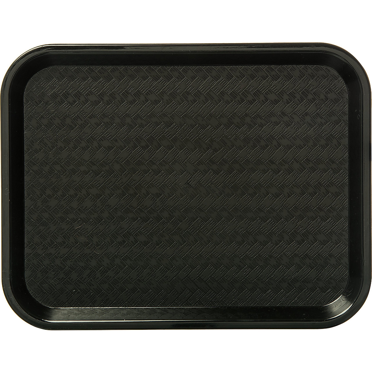 Carlisle FoodService Products CT101403 Cafe Standard Plastic Cafeteria/Fast Food Tray, NSF Certified, BPA Free, 14" Length x 10" Width, Black
