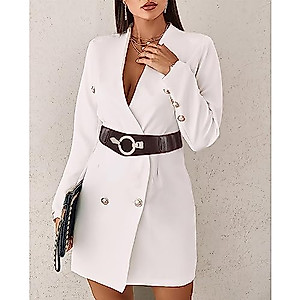 WHIPPY Women Wide Elastic Waist Belt Vintage Wide Stretch Waist Belt Fashion Retro Leather Waistband for Dresses, Coffee, XL