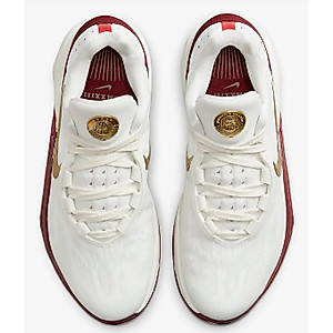 Nike AIR Zoom GT Cut 2 Women's Basketball Shoes Summit White-Metallic Gold Size 6W/4.5M