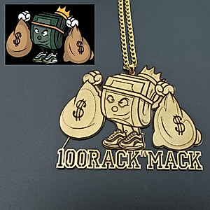 Pendantify Custom Photo Engraved Necklace Pendant Charm in Gold & Silver For Him & Her | Personalized Picture in a Pendant Necklace (Medium Size Pendant (2.5-3 inches), Gold)