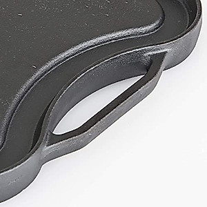 Viking Culinary Cast Iron Reversable Pre-seasoned Griddle, 20 inch, Oven Safe, Handwash Only, Works on All Cooktops including Induction