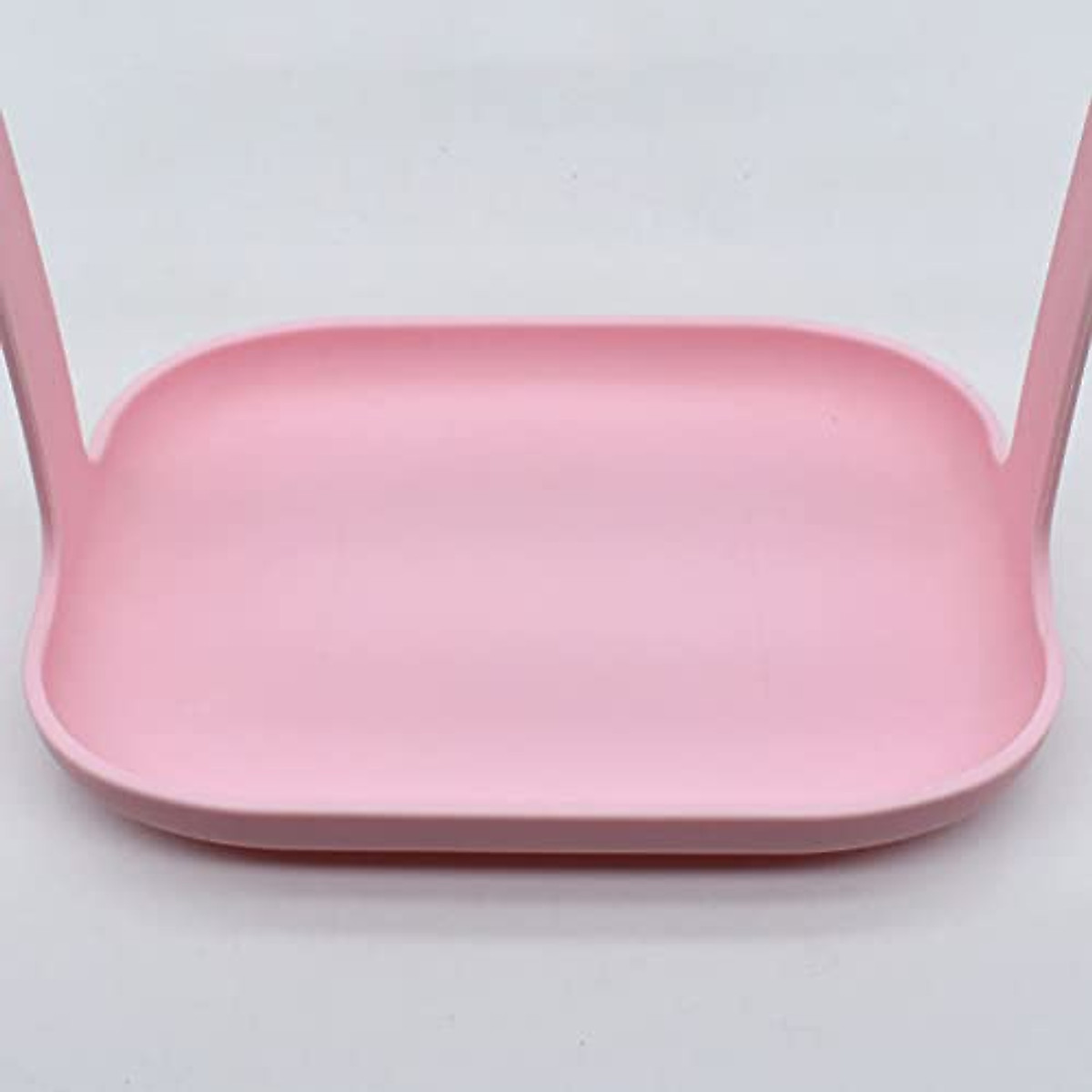 LUOZZY 2Pcs Bird Training Stand Wooden Bird Stand Toys Tabletop Bird Perch Shelf Training Playground for Parakeets Conures Lovebirds Cockatiels, Pink