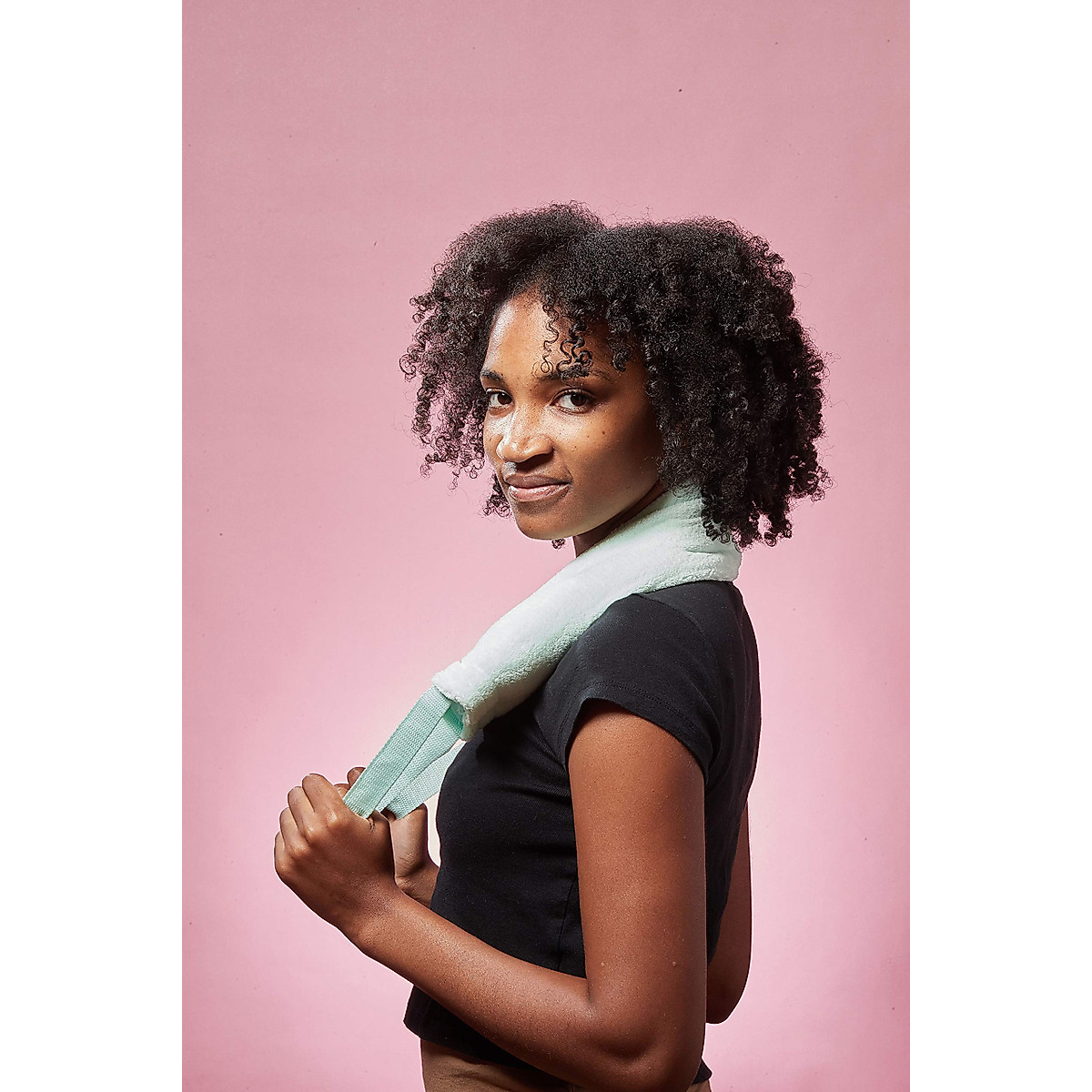 DreamTime Comfort Neck Wrap Soothing Aromatherapy Perfect for Pain Relief Lavender and Peppermint, Green, 1 Count