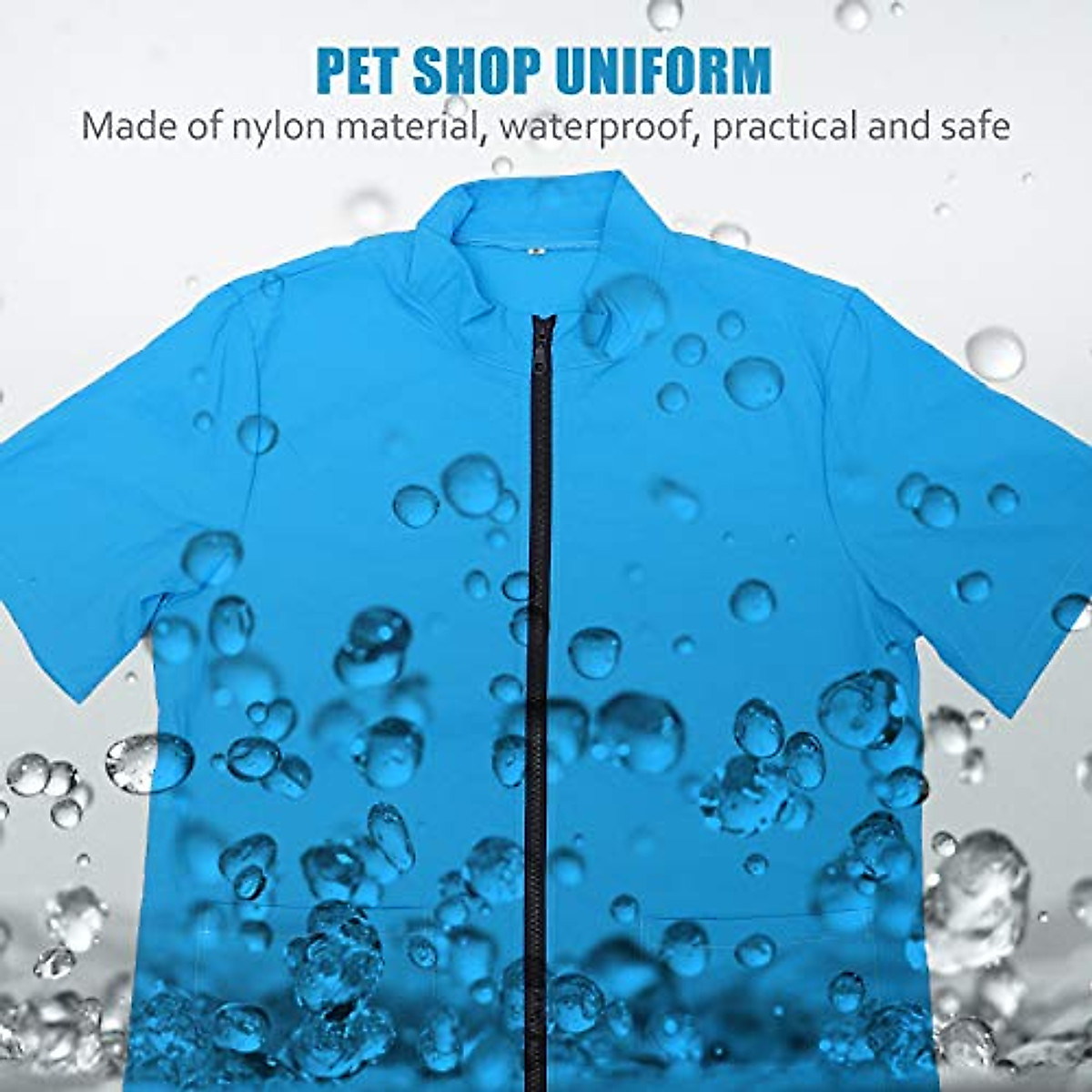 ULTECHNOVO Waterproof Pet Cosmetologist Clothes Pet Salon Apron Special Work Clothes Pet Grooming Supply