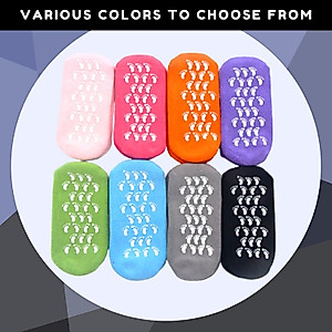 ERINSHOP Moisturizing Socks, Gel Socks, Silicone Socks, Foot Care for Dry Feet Treatment, Overnight Lotion Socks for Women and Men, Dry Cracked Feet and Heel, Rough Calluses, with Essential Oils