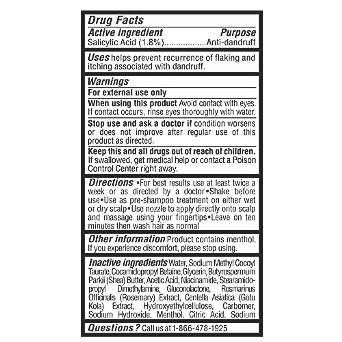 SheaMoisture Hair Care System Anti-Dandruff Pre-Wash For Stronger Hair & Healthier Scalp Formulated With Apple Cider Vinegar Fair Trade Shea Butter For Soft, Smooth Hair 4oz