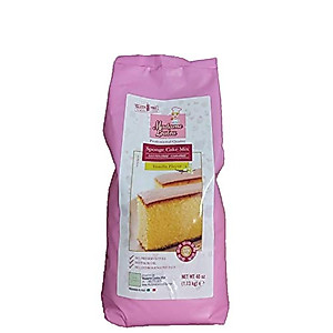 Madame Loulou Gluten Free Vanilla Sponge Cake Mix - moist, fluffy premium yellow cake mix 2.5 lbs (Vanilla)