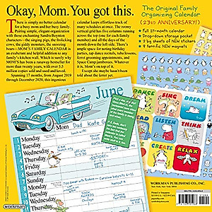 Mom's Family Wall Calendar 2020