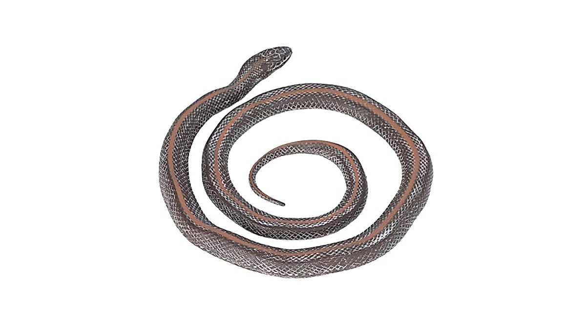 Airshi Fake Snake Toy - Lifelike 31.5-Inch Snake Model for Parties