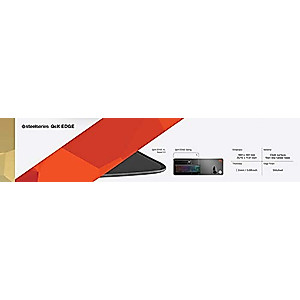 SteelSeries QcK Gaming Mouse Pad - XL Stitched Edge Cloth - Extra Durable - Sized to Cover Desks