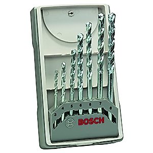 Bosch 2607017079 Masonry Drill-Set"Cyl-1" 7 Pcs 1-8mm