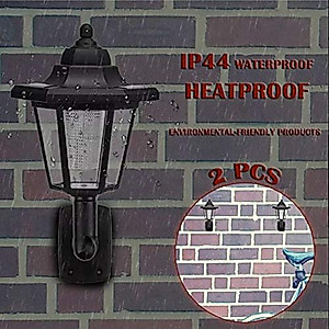 Fence Mount Wall Way Light Garden Outdoor Path LED Lamp Power Solar LED Light Indoor Christmas Lights Led Warm