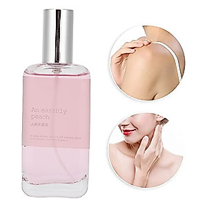 50ml Peach Flavour Perfume, Night Spray Lasting Light Fragrance, Long-lasting Eau De Toilette Day or Night Spray with Fresh Fruit Scent