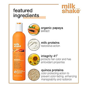 milk_shake Moisture Plus Shampoo, 10.1 Fl Oz (Pack of 1)